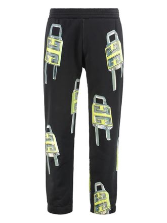 Givenchy pantalon de jogging imprimé - Noir
