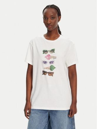 Liu Jo T-Shirt WA5343 JS923 M9518 Weiß Regular Fit