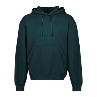 Saint Laurent Bestickter Hoodie in Entengr&uuml;n - - Sweatshirts & Hoodies - Herren - Gr&uuml;n - S