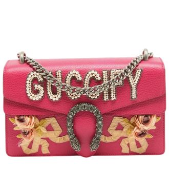 Gucci Pre-owned Leder gucci-taschen - - Pre-owned - Damen - Rosa - ONE SIZE
