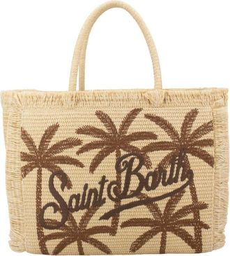 MC2 Saint Barth Femme, Sacs, Beige, Taille: ONE Size Vanity Tote Bag