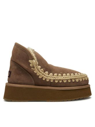 Mou Schneeschuhe Mini Eskimo Platform Boot FW681000A Braun