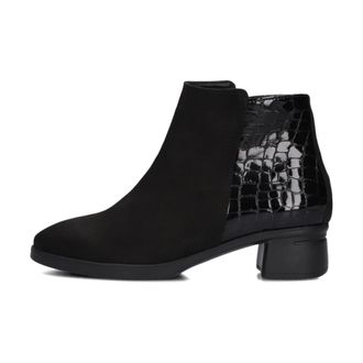 Hartjes Schwarze Nubuk Stiefeletten - - Shoes - Damen - Schwarzk - 38 EU