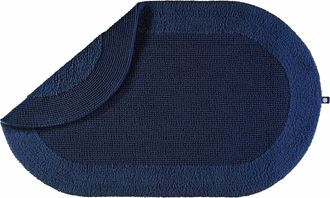 Rhomtuft Badteppiche oval Exquisit Kobalt - 84