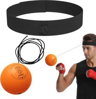 Generico Reflex-Ball f&uuml;r Kinder, Reflex-Ball-Set | Multifunktionaler Punching-Reflex-Ball f&uuml;r Kinder - Boxball f&uuml;r Erwachsene, lustiges Zubeh&ouml;r
