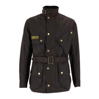Barbour International Original Wachsjacke - - Jackets - Herren - Schwarzk - 3XS