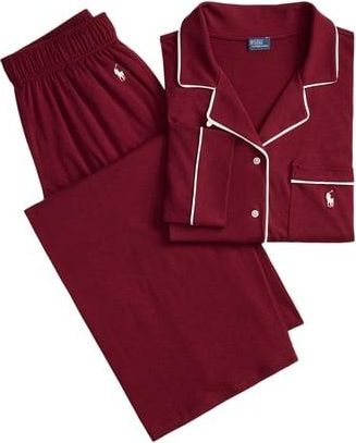 Polo Ralph Lauren Ensemble de pyjama uni en coton m&eacute;lang&eacute;