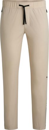 BOSS Herren T Active Move Hose mit Vier-Wege-Stretch f&uuml;r aktive Tage Hellbeige XL