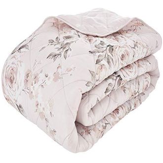 Catherine Lansfield Canterbury Tagesdecke, pflegeleicht, Blush, Bedspread - 220x230cm
