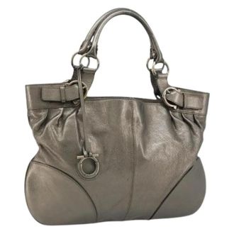 Ferragamo Sac &agrave; main Pre-owned - Femme - Pre-owned - Brun - Taille: ONE Size