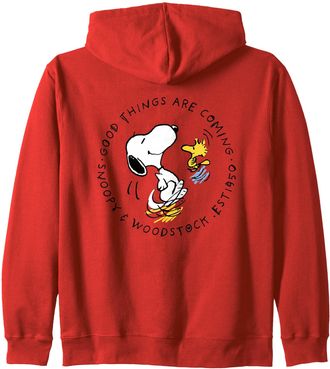Peanuts Gute Dinge kommen Kapuzenjacke