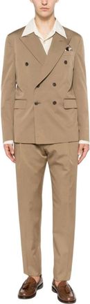 Brian Dales Homme, Costumes, Beige, Taille: 2XL 002 Giacca Doppio Ptt