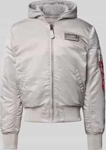 Alpha Industries Bomberjacke mit Label-Patch