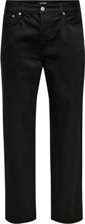 Only & Sons Onsfade Loose Stay Black 5396 Azg DNM, Jean Noir, 31W / 32L Hommes