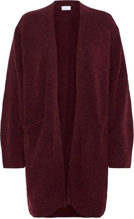 Inwear Femme, Pulls, Rouge, Taille: 44 FR Cardigan Bordeaux &agrave; Devant Ouvert
