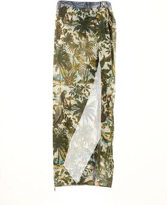 Dsquared2 Femme, Jupes, Vert, Taille: 40 FR Skirt Fantasia