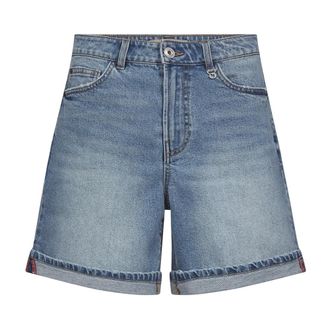 Mos Mosh MOS Mosh, Femme, Shorts, Bleu, Taille: W26 Denim Shorts