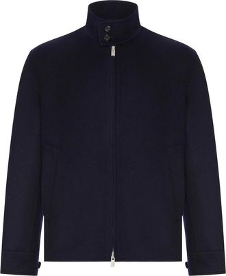 Lardini Kurzer Mantel - Grau