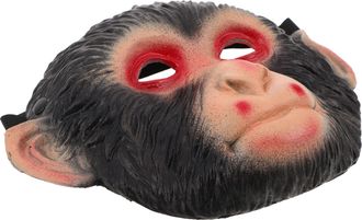 Valiclud Halloween Affenmaske Halbgesicht Schaumstoff Tierkost&uuml;m Masquerade Partymaske f&uuml;r Damen Herren Atmungsaktiv Komfortabel Realistisch Vielseitig f&uuml;r Kar