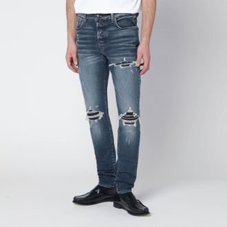 Amiri MX1 Jeans in dunklem, ausgewaschenem Indigo