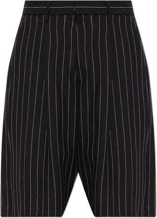 R13 Femme, Shorts, Noir, Taille: W24 Pinstripe Pattern Shorts