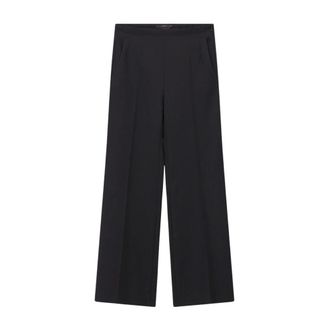 Windsor Slim-Fit Hose aus Viskose-Mix - - Trousers - Damen - Schwarzk - S
