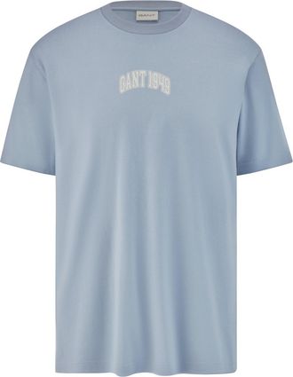 GANT Rundhals-Shirt GANT blau