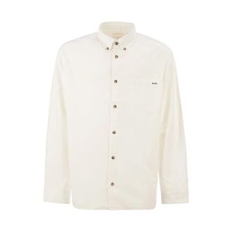 A.P.C. Casual Shirts - - Shirts - Herren - Wei&szlig; - XL