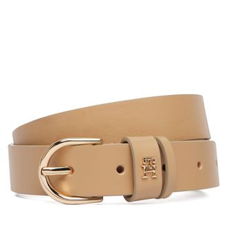 Tommy Hilfiger G&uuml;rtel Tommy Hilfiger Essential Effortless 2.5 Go AW0AW16836 Beige