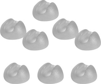 SOLUSTRE TEHAUX Tischfu&szlig;schoner Haarnadel Beinschoner 3/8 1/2 Dicke Stangen 8 St&uuml;ck rutschfeste M&ouml;belgleiter Bodenschutzspitzen f&uuml;r Schlafzimmer und Wohnzimmer