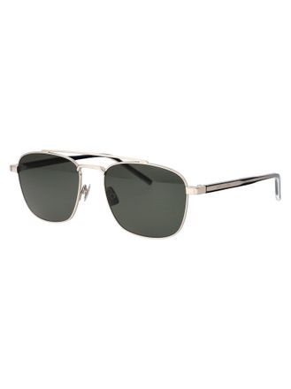 Saint Laurent SL665 Sunglasses - Silver