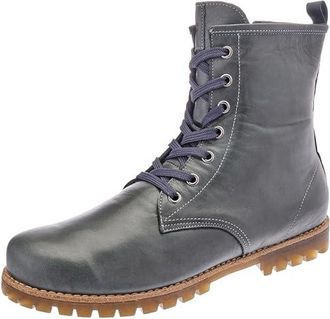 Andrea Conti Bottes à lacets vert sapin, ardoise, 38 EU