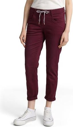 Tom Tailor 1040963 Pantalon, 16427-Bordeaux Red, 44W / 28L Femmes