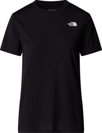 The North Face NF0A8BR0JK3 W Foundation Vertical Graphic Tee T-Shirt Damen TNF Black Größe XL