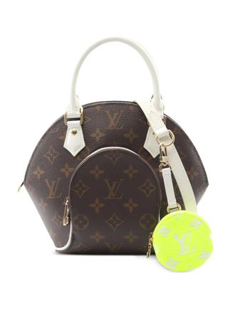 Louis Vuitton 2010 Ellipse BB LV Match Tote Bag - Braun