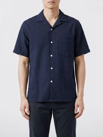 Portuguese Flannel Chemise Homme couleur Bleu Marine
