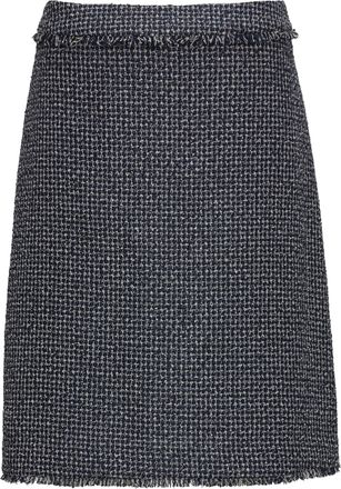 s.Oliver Black Label Damen 2150763 Boucl&eacute; Rock kurz, 59X0, 46