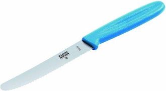 Kuhn Rikon 22221 Messer Gemüsemesser Swiss Knife Sandwichmesser blau