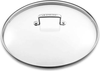 LE CREUSET Les Forgees Glasdeckel diam.24 cm Transparent