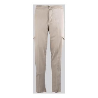 Kiton Cargo Hose - - Trousers - Herren - Beige - W33