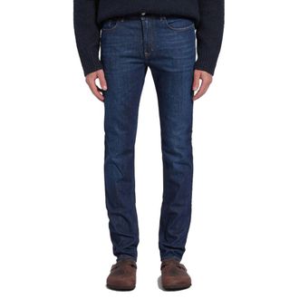 Acne Studios Mens Blue Cotton Slim Fit Jeans Clothing