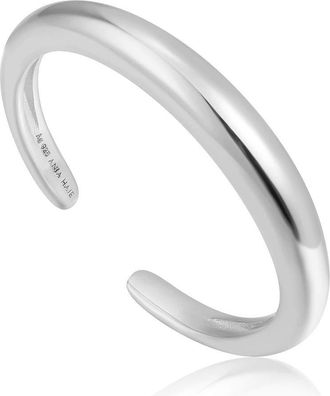 Ania Haie Verstellbarer Damen Ring Luxe Minimalism Band aus 925 Sterling Silber, EU Gr&ouml;&szlig;e: 54, inkl. Geschenkverpackung