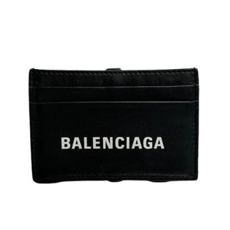 Balenciaga Porte-cartes en cuir Pre-owned - Femme - Pre-owned - Noir - Taille: ONE Size