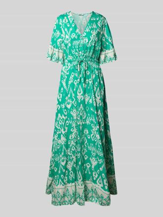 b.young Maxikleid mit V-Ausschnitt Modell JASMINA