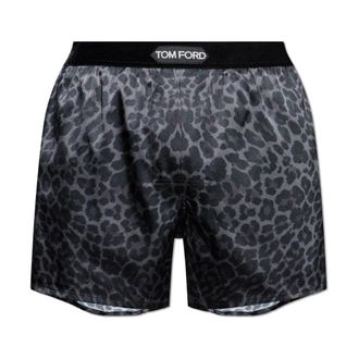 Tom Ford Seidenunterw&auml;sche Shorts - - Underwear - Herren - Grau - XL