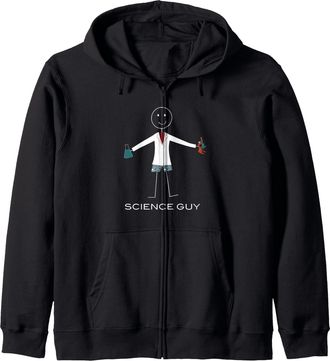 Whyitsme Design Lustiges Wissenschafts-T-Shirt f&uuml;r Herren, Wissenschaftler Kapuzenjacke