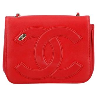 Chanel Pre-owned Mania Schultertasche - - Pre-owned - Damen - Rot - ONE SIZE
