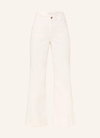 Oui Wide Leg Jeans beige