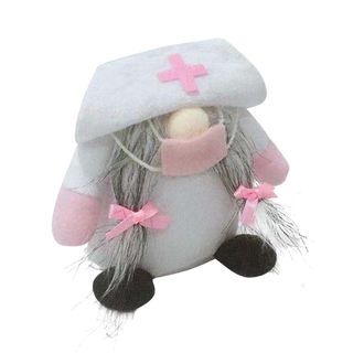 Garneck Wichtel Puppe Krankenschwester GNOME Doll Desktop Deko Faceless Ornamente Geschenk Wohnkultur Schlafzimmer Zubeh&ouml;r