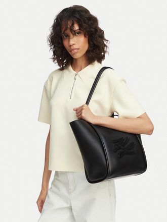 Karl Lagerfeld Handtasche KARL LAGERFELD B2W30051 Schwarz